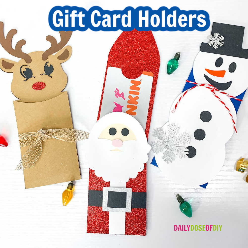 Diy Christmas Gift Card Holders You Need To Make Daily Dose Of Diy