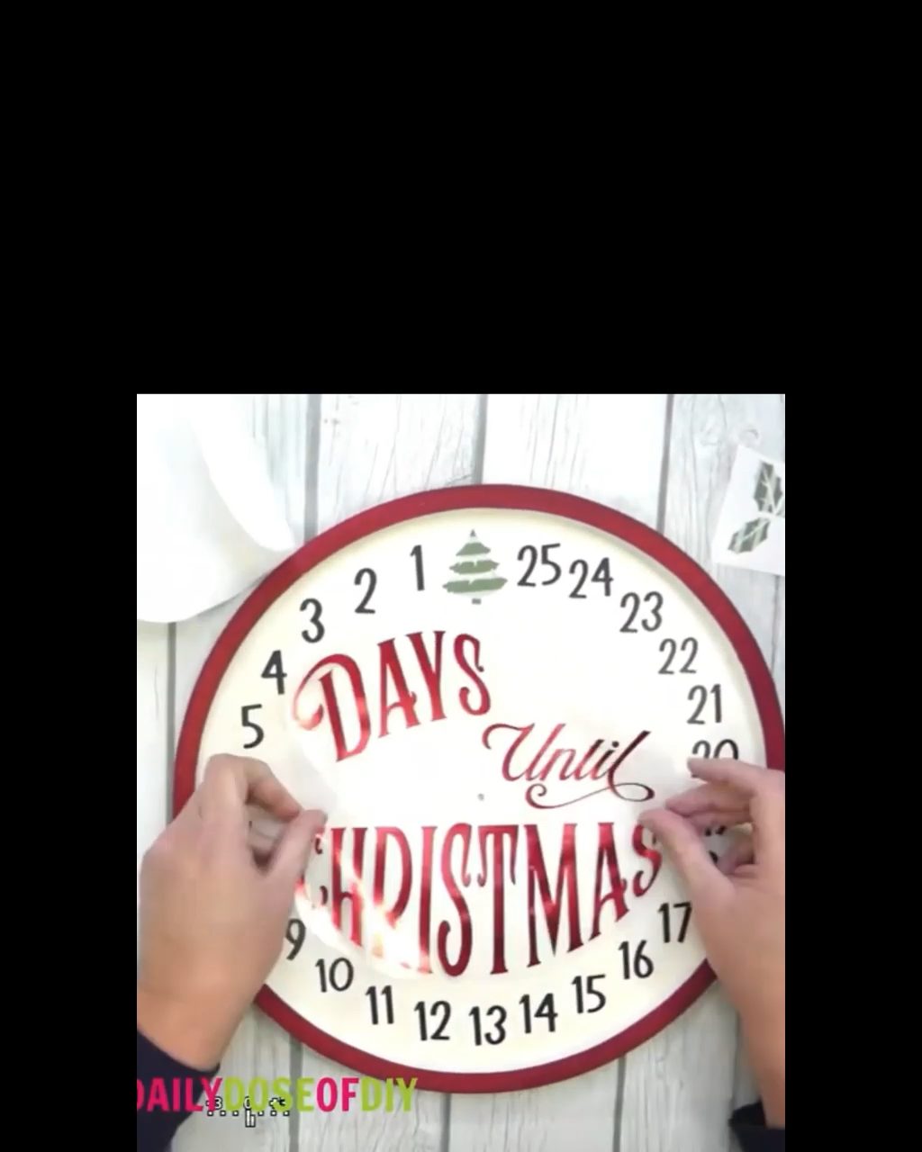 1daysuntillchristmas4-poster-1 - Daily Dose of DIY