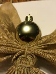 Dollar Tree Craft ~Burlap Angel Ornament - Daily Dose of DIY