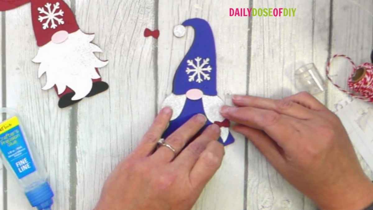 How to Make Paper Christmas Gnomes - Daily Dose of DIY