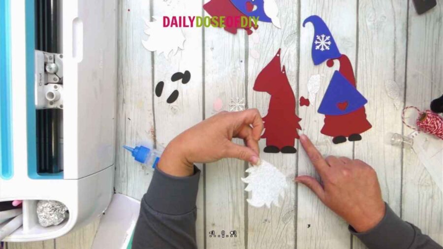 How to Make Paper Christmas Gnomes - Daily Dose of DIY