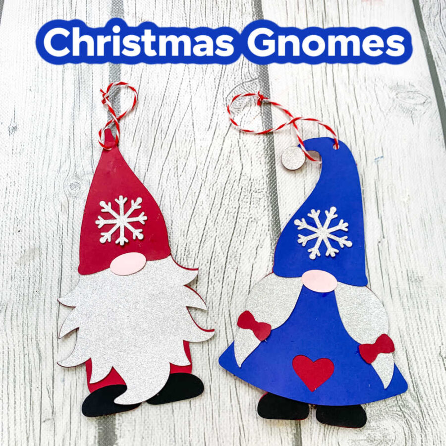 How to Make Paper Christmas Gnomes - Daily Dose of DIY