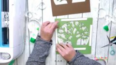 How to Make a Layered Paper Family Tree with Cricut - Daily Dose of DIY
