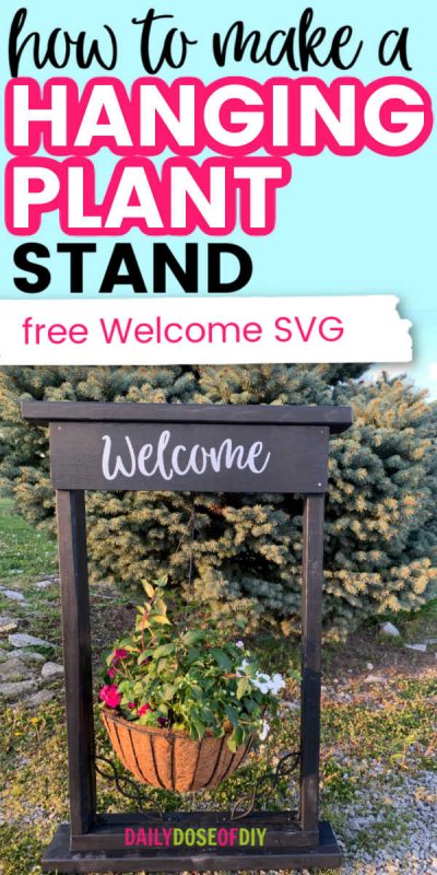 DIY Hanging Plant Stand From Start to Finish - Daily Dose of DIY