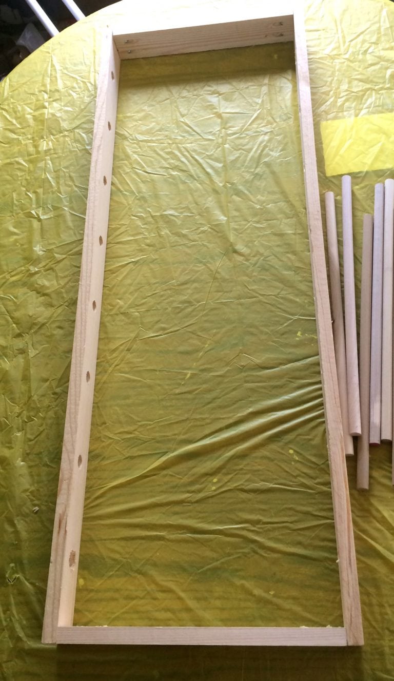 DIY Vinyl Storage Rack for Rolls and Sheets - Daily Dose of DIY