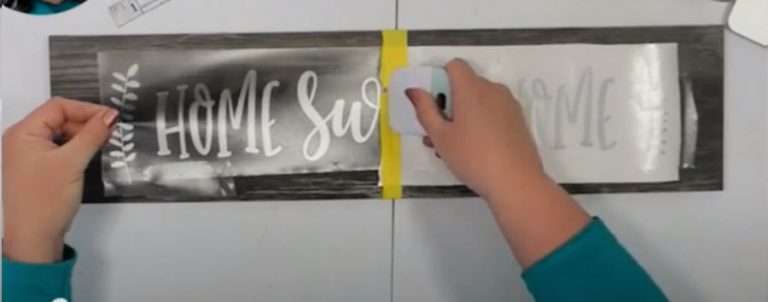 How to Apply Vinyl Straight and Without Wrinkles - Daily Dose of DIY