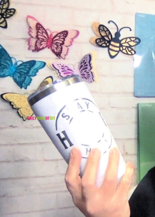 How to Etch Tumblers with Citristrip Gel - Daily Dose of DIY