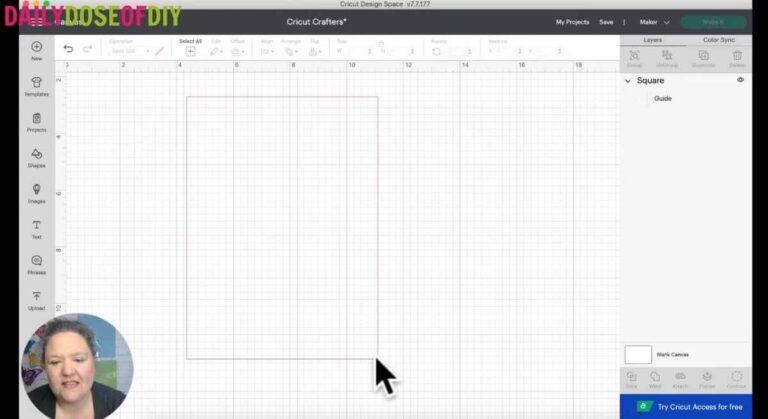 How to Enable Guides in Cricut Design Space - Daily Dose of DIY