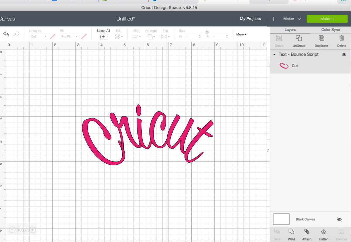 How to Connect Cursive Letters on Cricut - Daily Dose of DIY