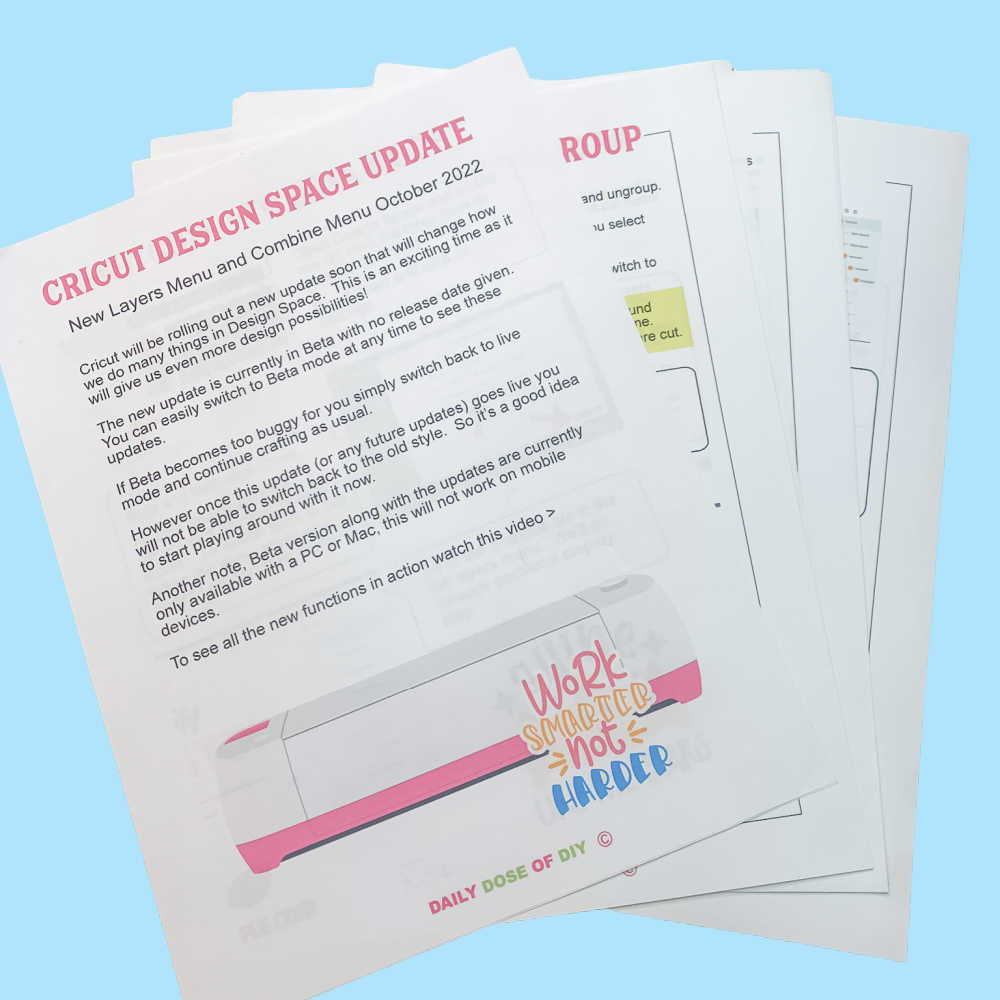 Free Cheat Sheets and Guides - Daily Dose of DIY