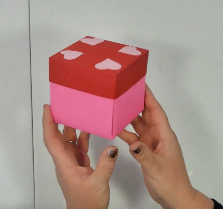 Simple Exploding Box Tutorial with Free SVG Cut File - Daily Dose of DIY