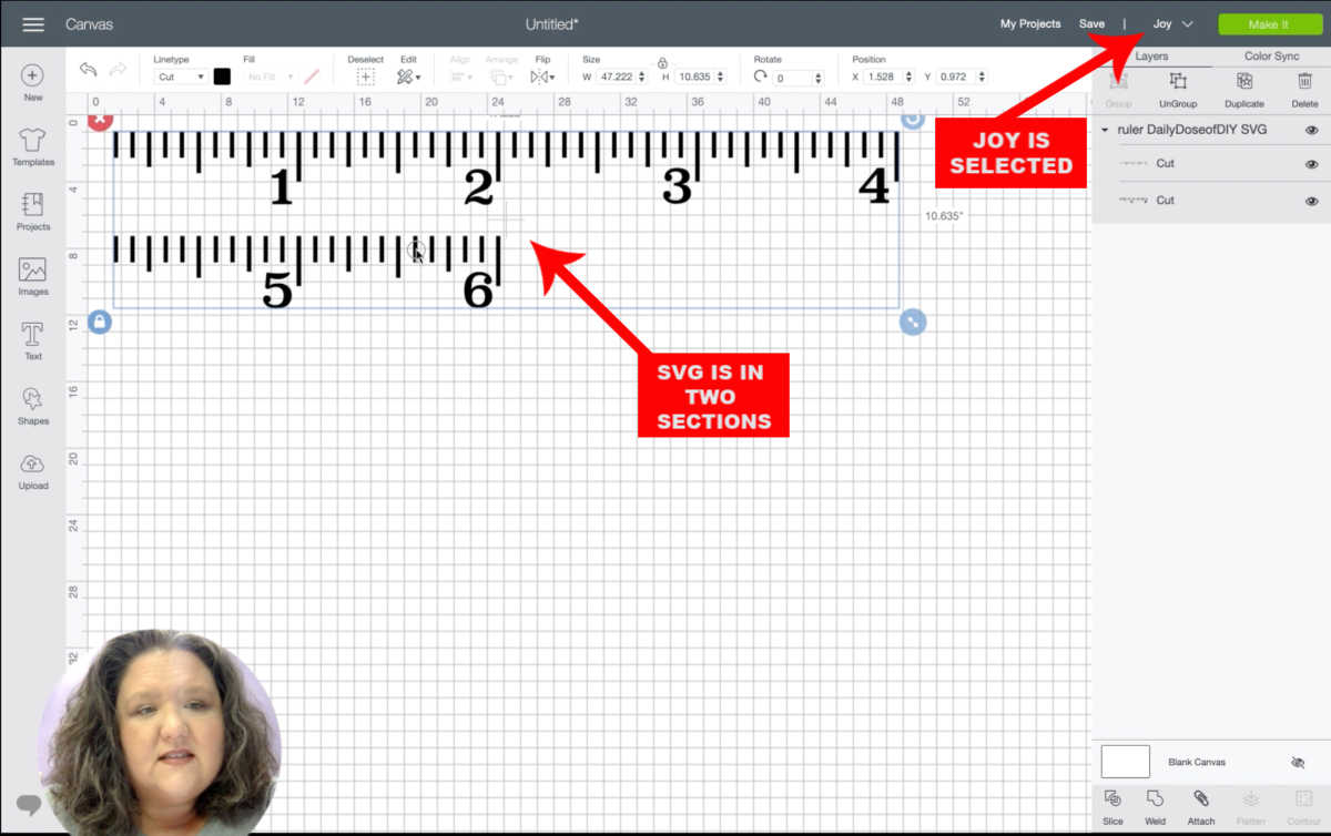 giant ruler SVG - Daily Dose of DIY