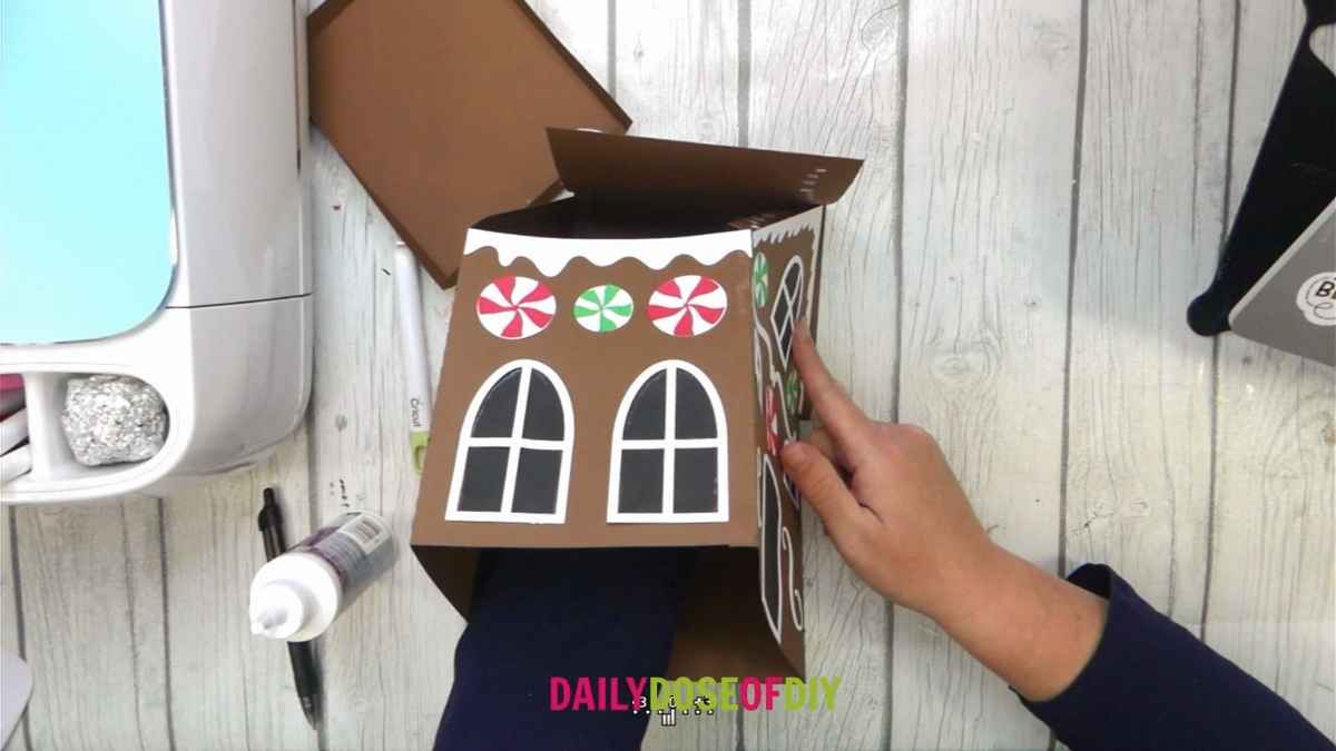 DIY Paper Gingerbread House You'll Want to Make - Daily Dose of DIY