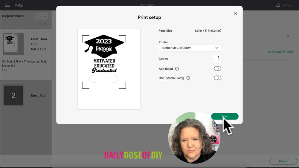 Easy DIY Graduation Card Money Holder with Free Template - Daily Dose ...