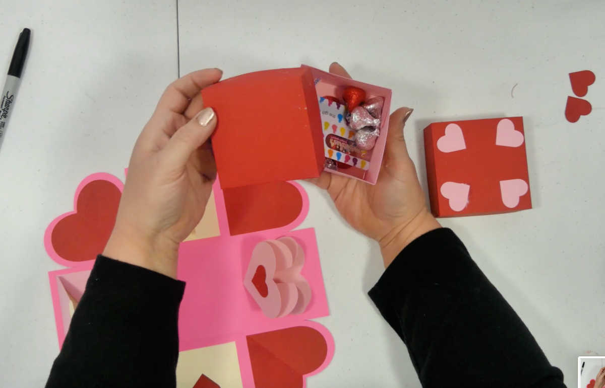 Simple Exploding Box Tutorial with Free SVG Cut File - Daily Dose of DIY