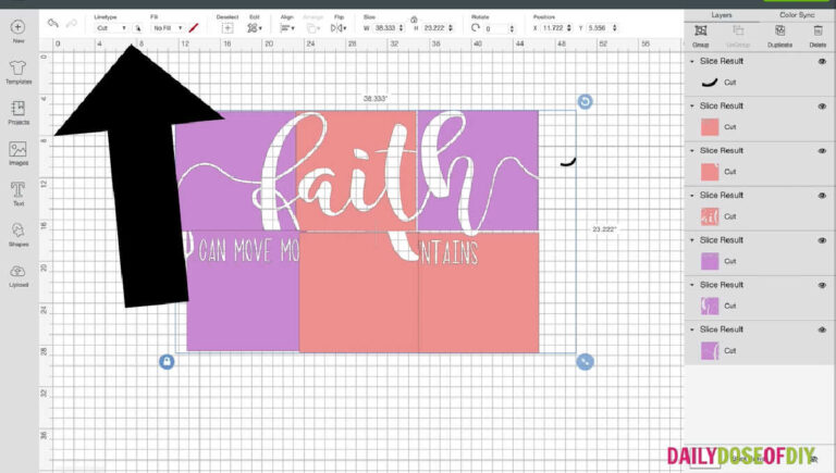 Extra Large Stencils: How to Make Larger Than Mat Projects with Cricut ...