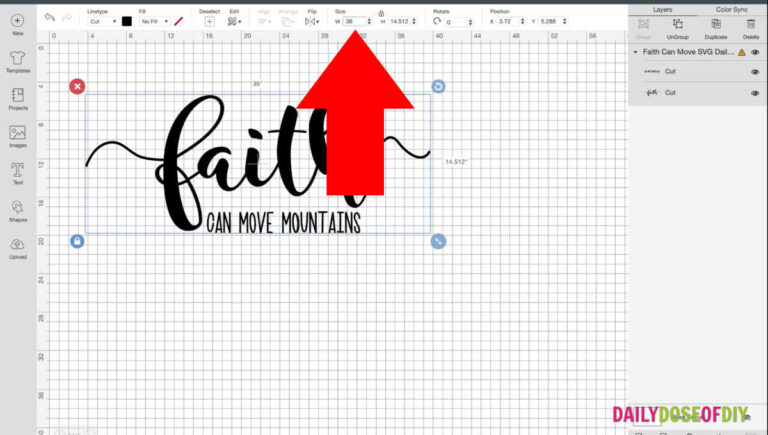 Extra Large Stencils: How to Make Larger Than Mat Projects with Cricut ...