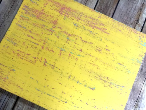 How To Chippy Paint Without Sanding - Daily Dose of DIY