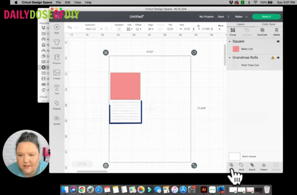 Mini Cutting Board Recipes with Cricut Print Then Cut - Daily Dose of DIY
