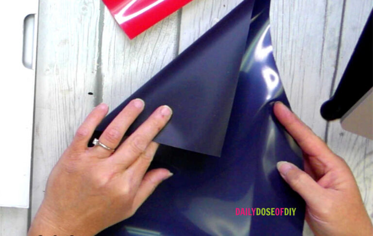 How to Cut and Press Puff Vinyl Easy Tutorial - Daily Dose of DIY