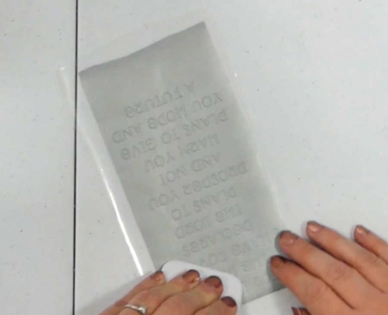 Reverse Weeding Vinyl -How to Cut then Weed Small Letters and Intricate ...