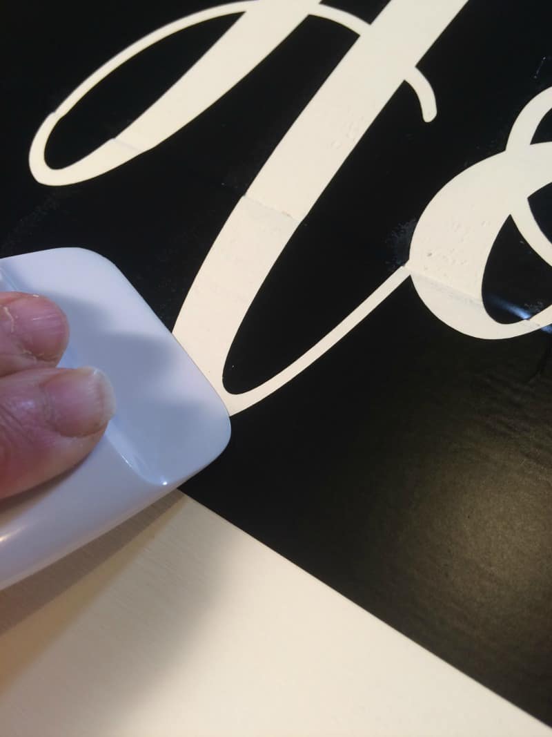 Secrets to a Perfect Hand Painted Sign With a Vinyl Stencil - Daily ...