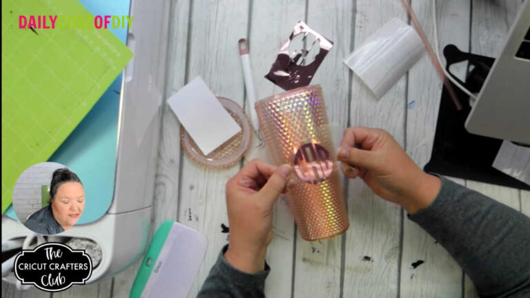 How To Monogram Studded Tumblers -Like the Ones from Starbucks - Daily ...