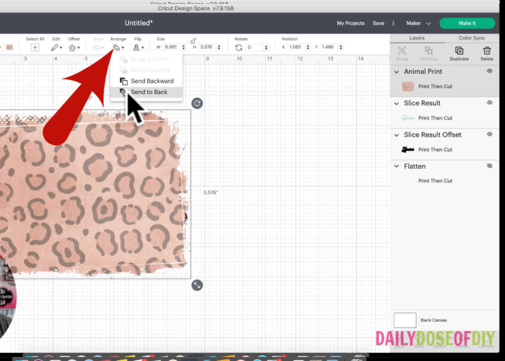 How to Make Sublimation Designs on Cricut - Daily Dose of DIY