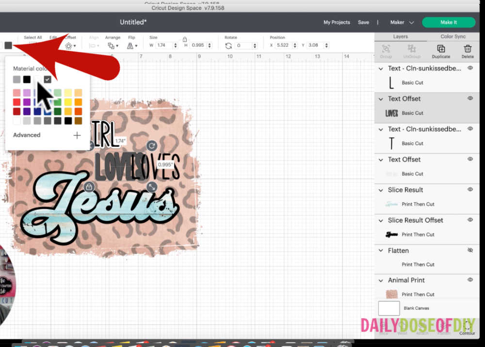 How to Make Sublimation Designs on Cricut - Daily Dose of DIY