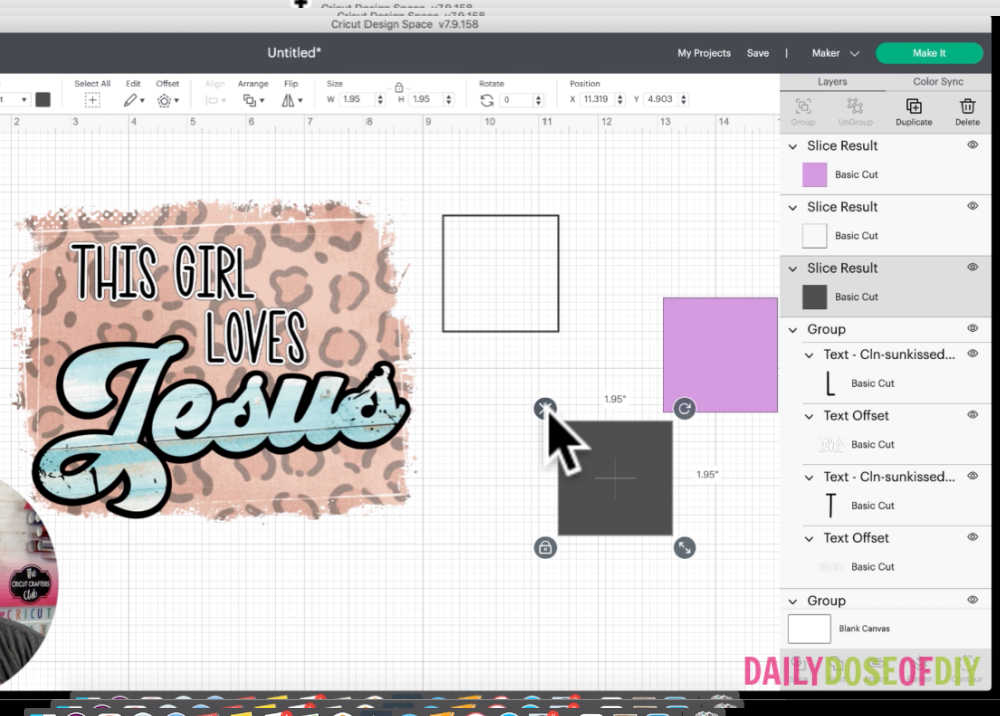How to Make Sublimation Designs on Cricut - Daily Dose of DIY