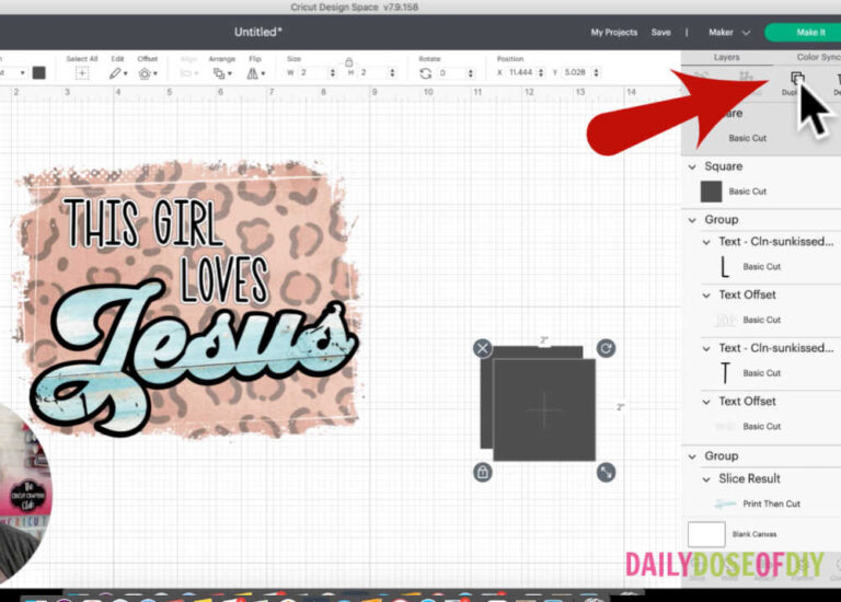 How to Make Sublimation Designs on Cricut - Daily Dose of DIY
