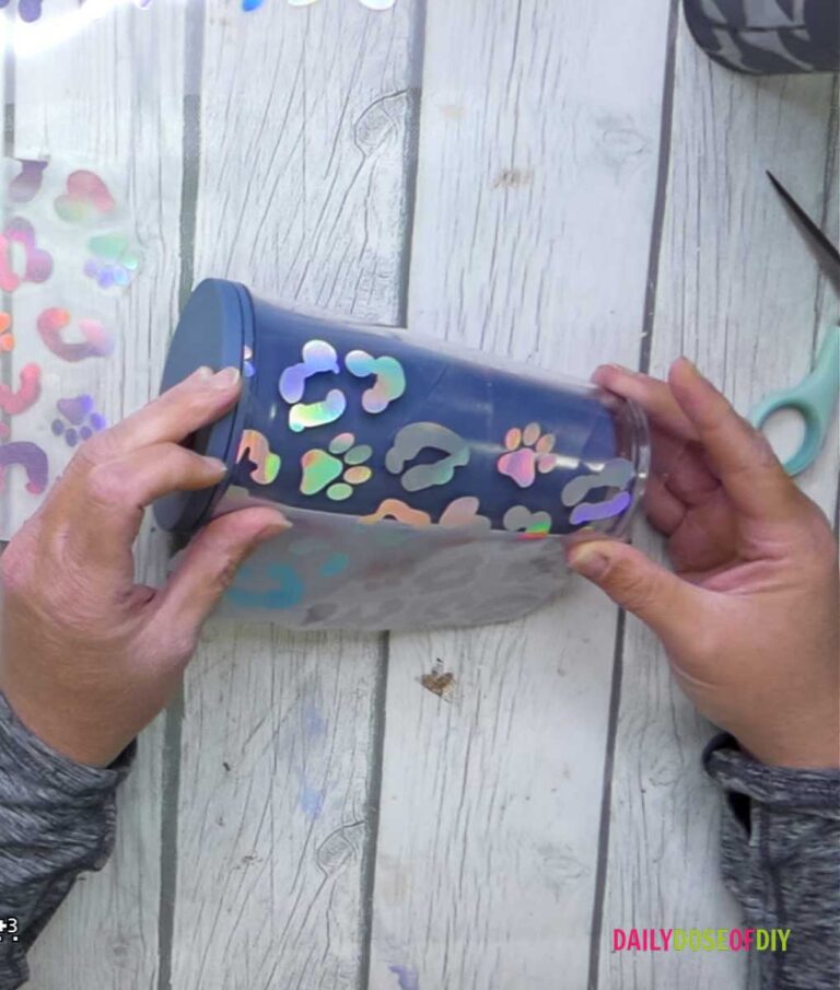 How to Wrap a Tapered Tumbler with Vinyl Tips and Tricks - Daily Dose ...