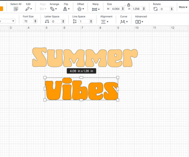 How to Make Wavy Text in Cricut The Easy Way - Daily Dose of DIY