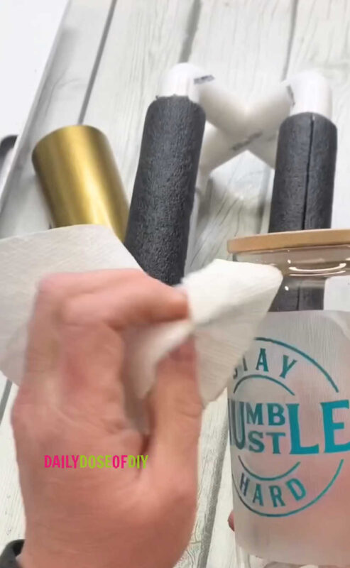 How to Use the Wet Method for Applying Vinyl Step-By-Step - Daily Dose ...